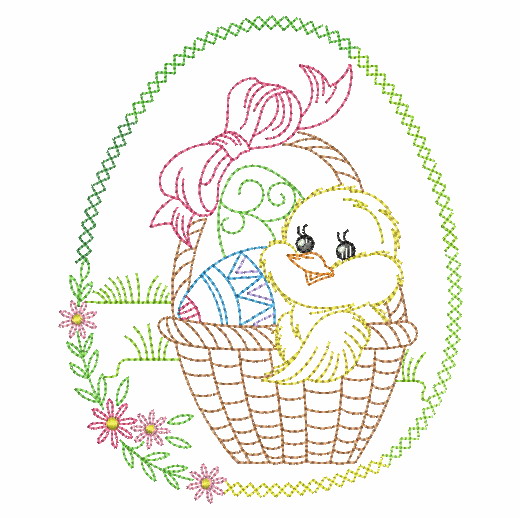 Vintage Easter Eggs 2 | OregonPatchWorks