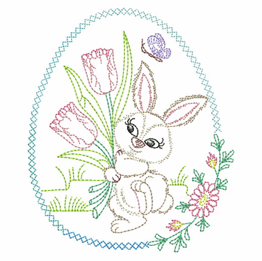 Vintage Easter Eggs 2 | OregonPatchWorks