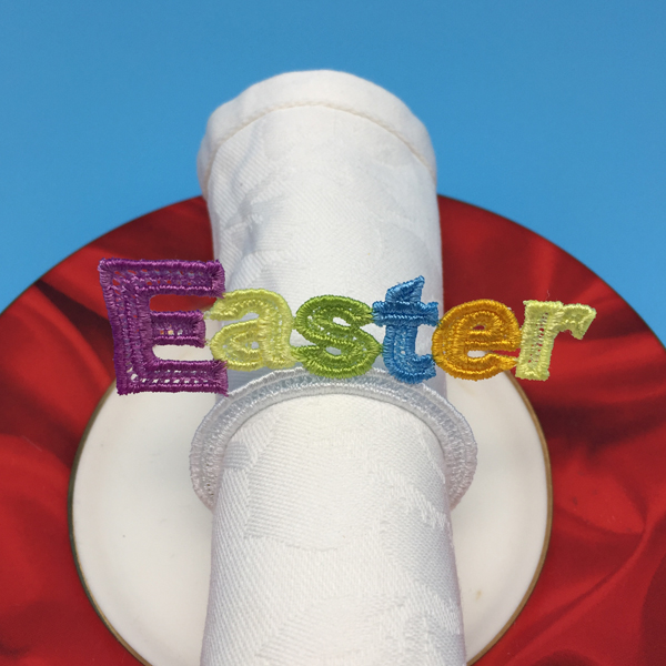 FSL Easter Napkin Rings | OregonPatchWorks