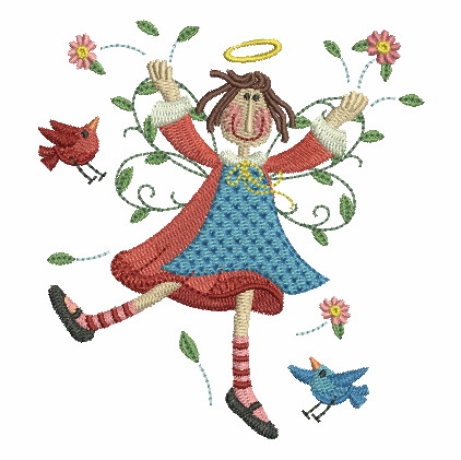 Country Gardening Angels | OregonPatchWorks