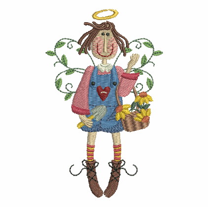 Country Gardening Angels | OregonPatchWorks