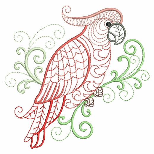 Vintage Parrots 2 | OregonPatchWorks