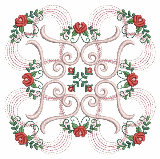 Filigree Roses Quilt 3 | OregonPatchWorks