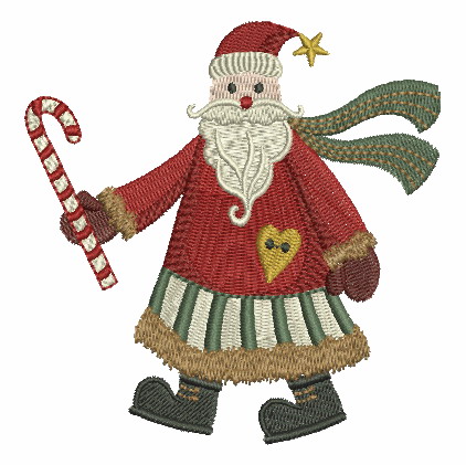 Santa Claus 2 | OregonPatchWorks