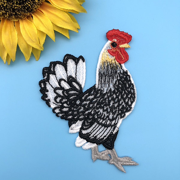 FSL Realistic Rooster | OregonPatchWorks