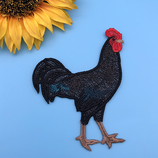 FSL Realistic Rooster | OregonPatchWorks