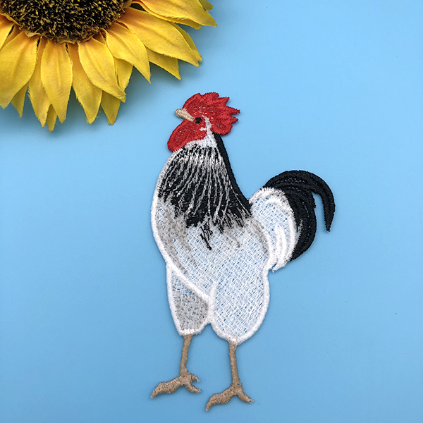 FSL Realistic Rooster | OregonPatchWorks