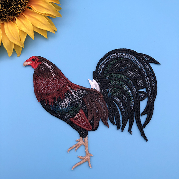 FSL Realistic Rooster | OregonPatchWorks