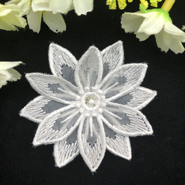 3D Organza Flower 4 | OregonPatchWorks