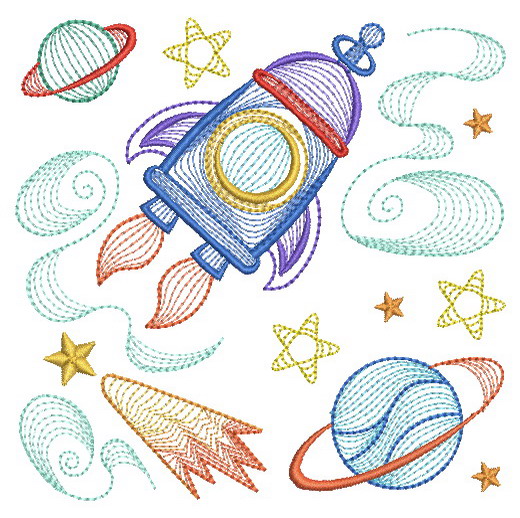 Spaced Out 2 | OregonPatchWorks