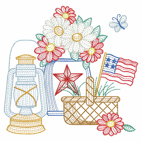 Vintage Patriotic Designs
