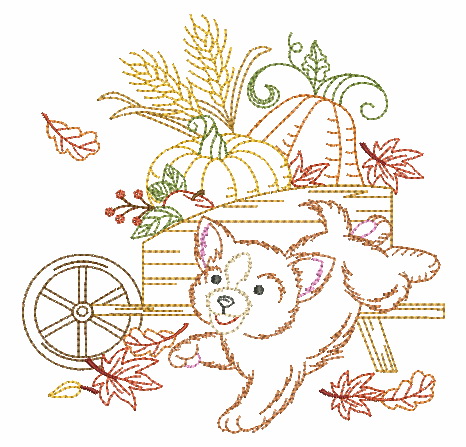 Vintage Happy Fall | OregonPatchWorks