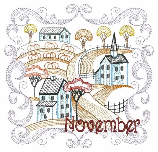 Months Of The Year Blocks | OregonPatchWorks