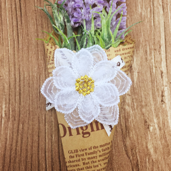 3D Organza Flower 5 | OregonPatchWorks