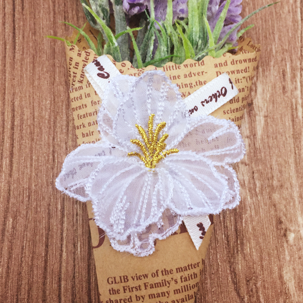 3D Organza Flower 5 | OregonPatchWorks