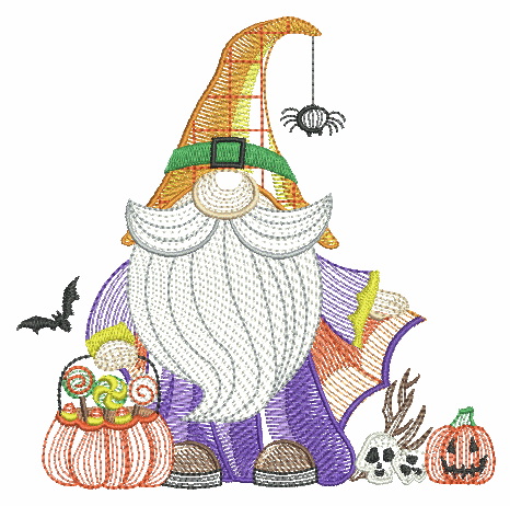 Halloween Gnome | OregonPatchWorks
