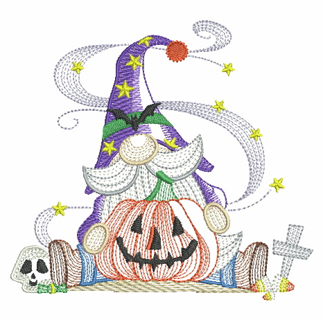 Halloween Gnome | OregonPatchWorks