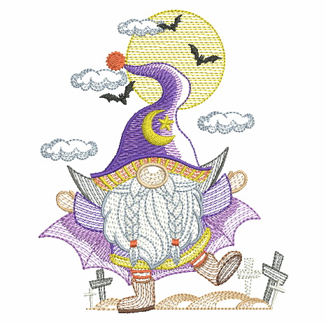 Halloween Gnome | OregonPatchWorks