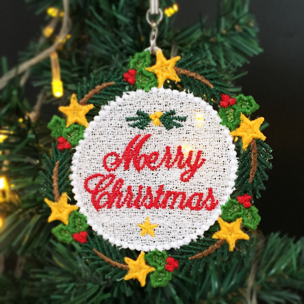 FSL Christmas Ornaments 21 | OregonPatchWorks