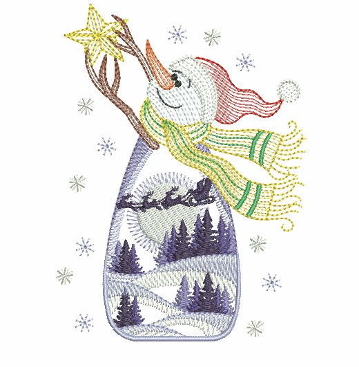 Snowman Scene | OregonPatchWorks