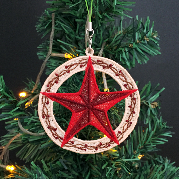 FSL Star Ornaments 3 | OregonPatchWorks