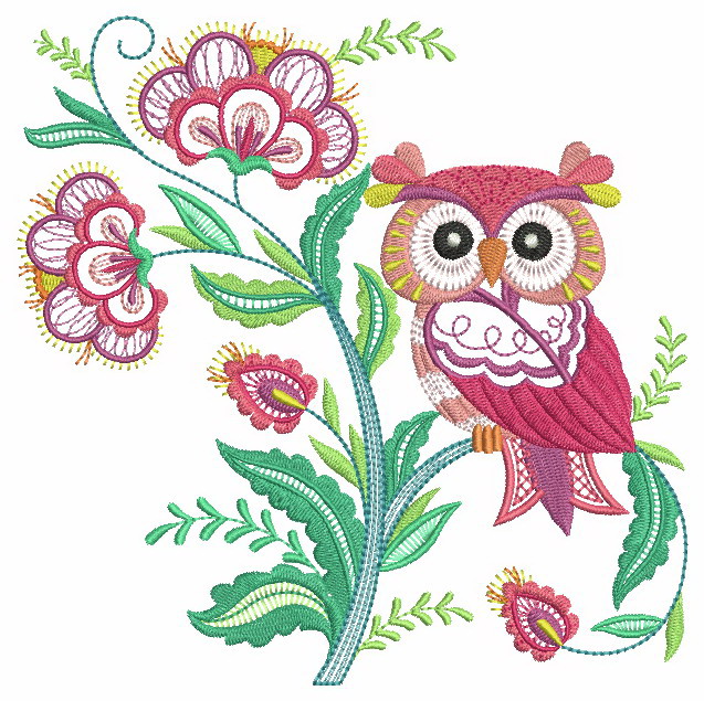 Jacobean Owls 2 | OregonPatchWorks