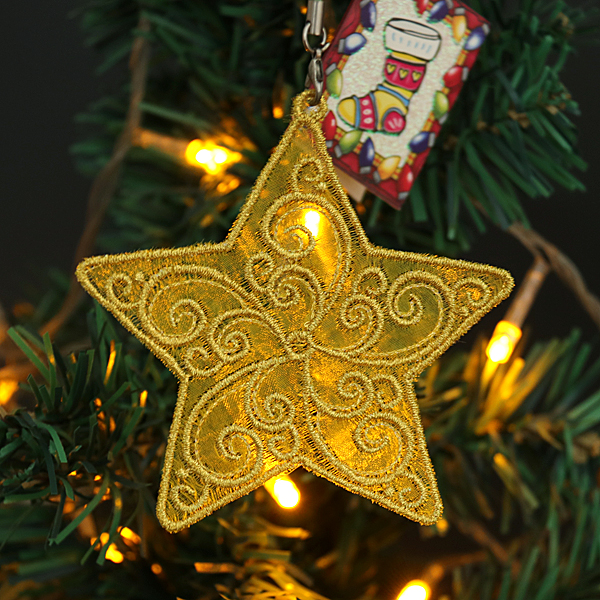 Organza Christmas Ornaments | OregonPatchWorks