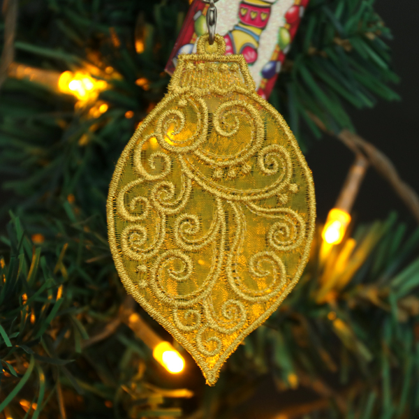 Organza Christmas Ornaments | OregonPatchWorks