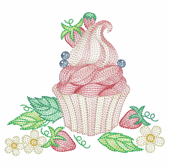 Yummy Strawberries 3 | OregonPatchWorks