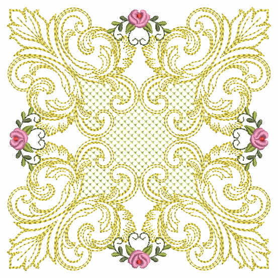 Baroque Roses Quilt | OregonPatchWorks