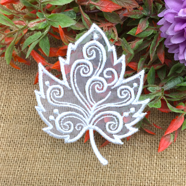 Organza Leaves 2 | OregonPatchWorks