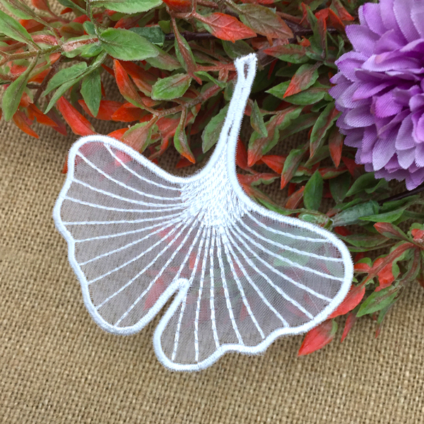 Organza Leaves 2 | OregonPatchWorks