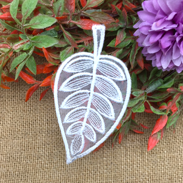 Organza Leaves 2 | OregonPatchWorks