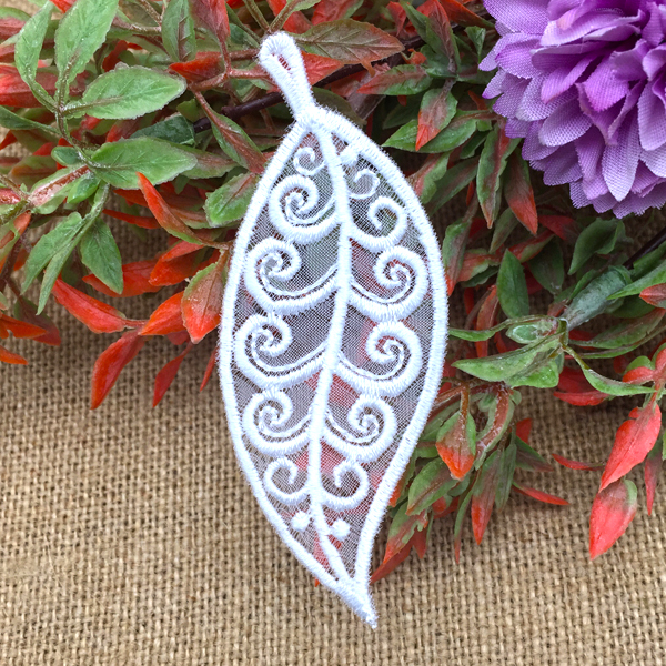 Organza Leaves 2 | OregonPatchWorks