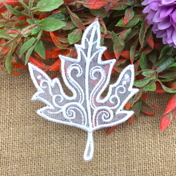 Organza Leaves 2 | OregonPatchWorks