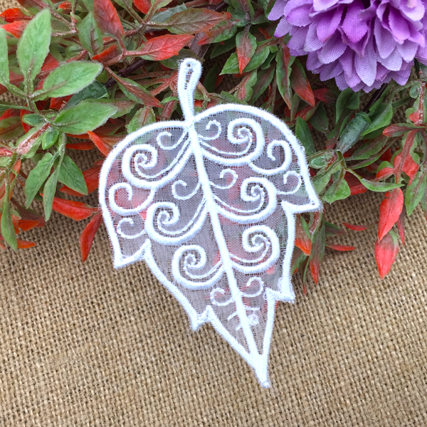 Organza Leaves 2 | OregonPatchWorks