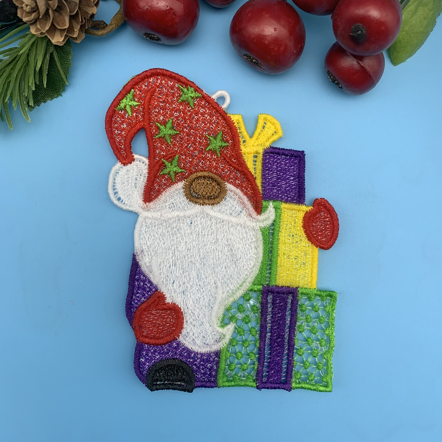 FSL Christmas Gnome | OregonPatchWorks