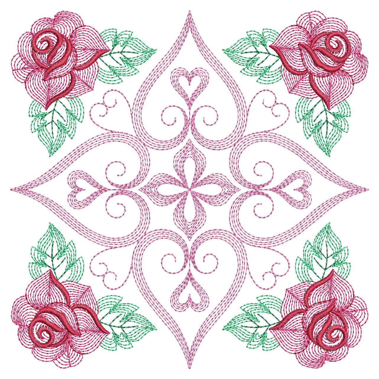 Dainty Roses Quilt
