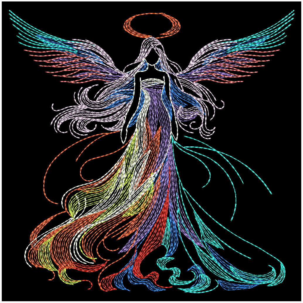 Colorful Angels