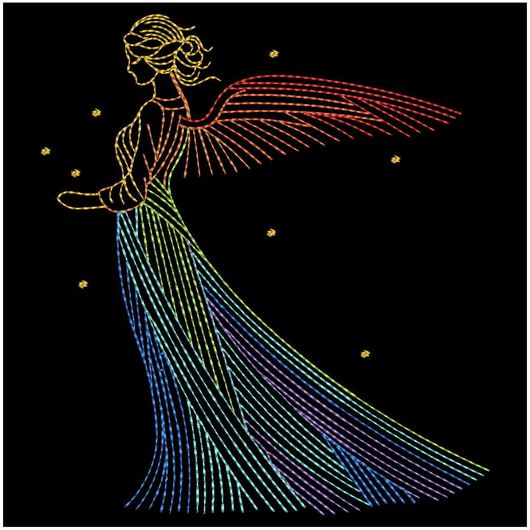 Colorful Angels | OregonPatchWorks