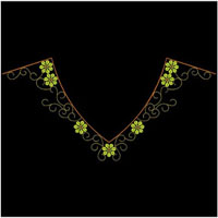Decorative Necklines 2 | OregonPatchWorks