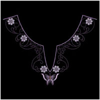 Decorative Necklines 2 | OregonPatchWorks