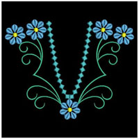 Decorative Necklines 2 | OregonPatchWorks