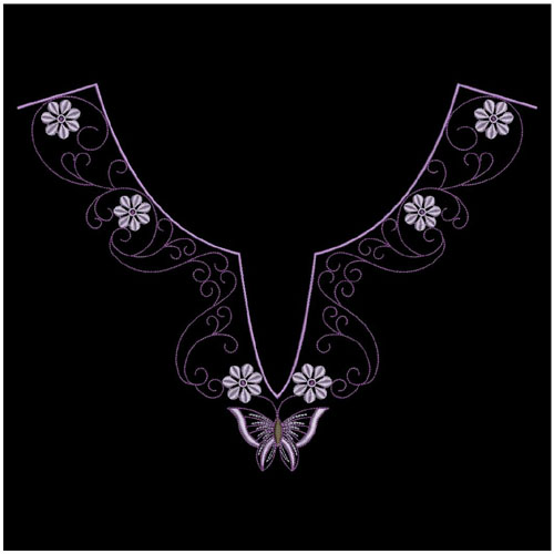 Decorative Necklines 2 | OregonPatchWorks