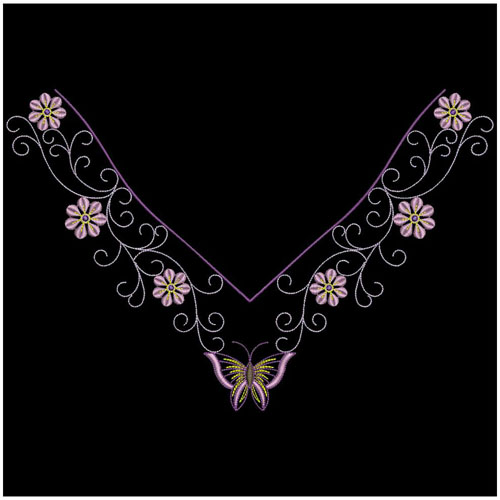 Decorative Necklines 2 | OregonPatchWorks