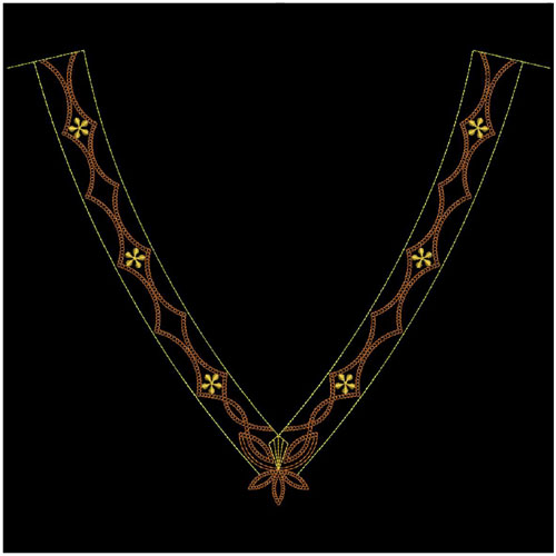 Decorative Necklines 4 | OregonPatchWorks