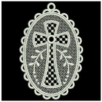 FSL Cross Ornaments 3 | OregonPatchWorks