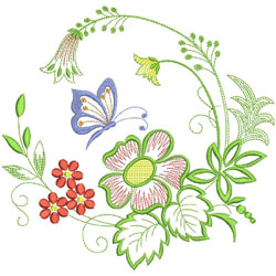 Dancing Butterflies Singles | OregonPatchWorks