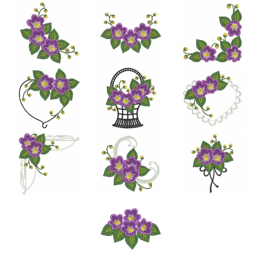 African Violet | OregonPatchWorks