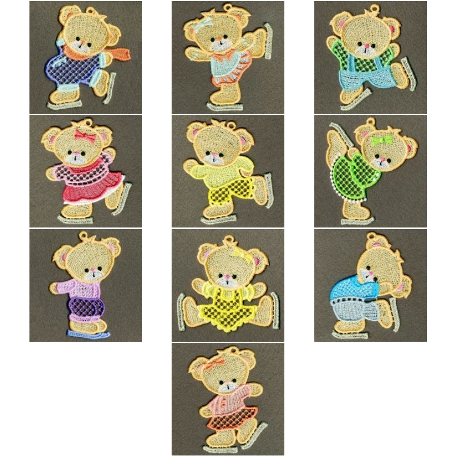 FSL Skating Bears | OregonPatchWorks